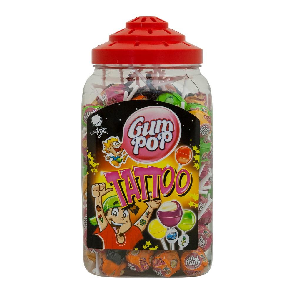 ARGO GumPop nyalóka tetoválással 18g - FOLTIN GLOBE