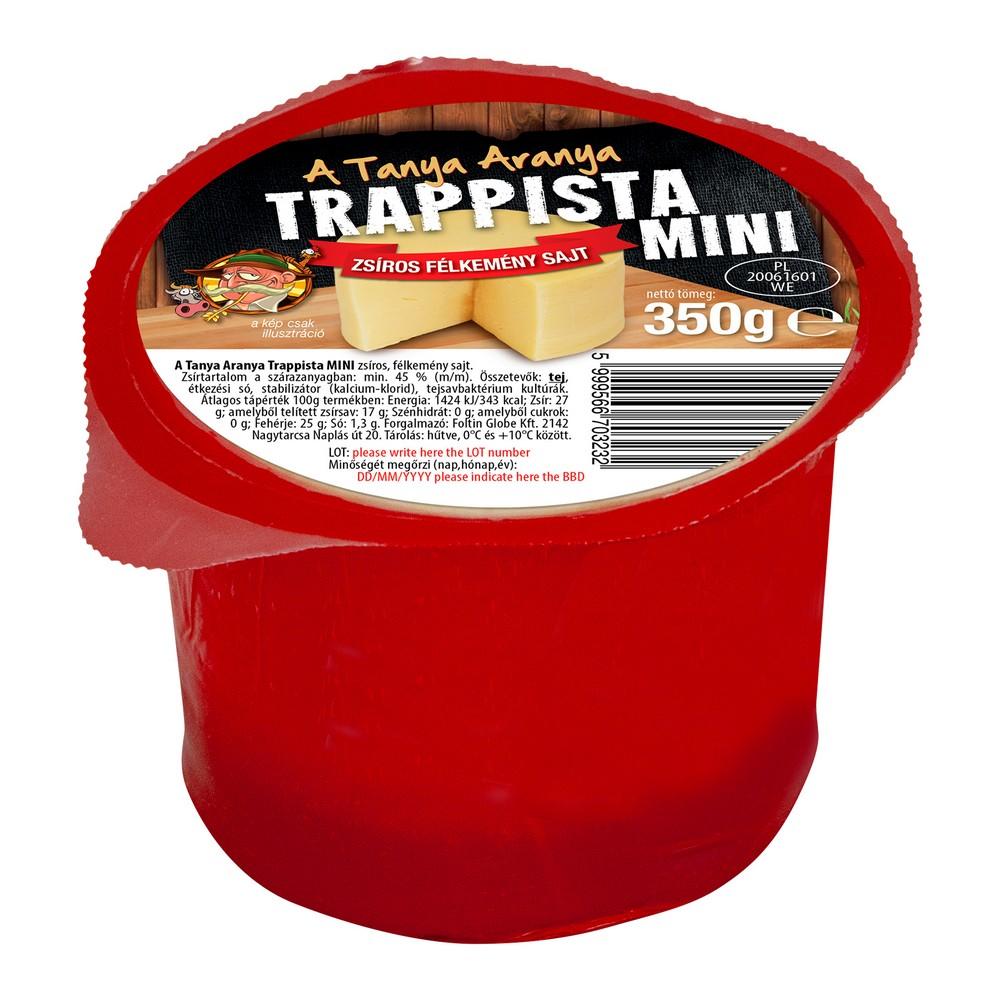 TANYA ARANYA trappista MINI sajt 350g - FOLTIN GLOBE